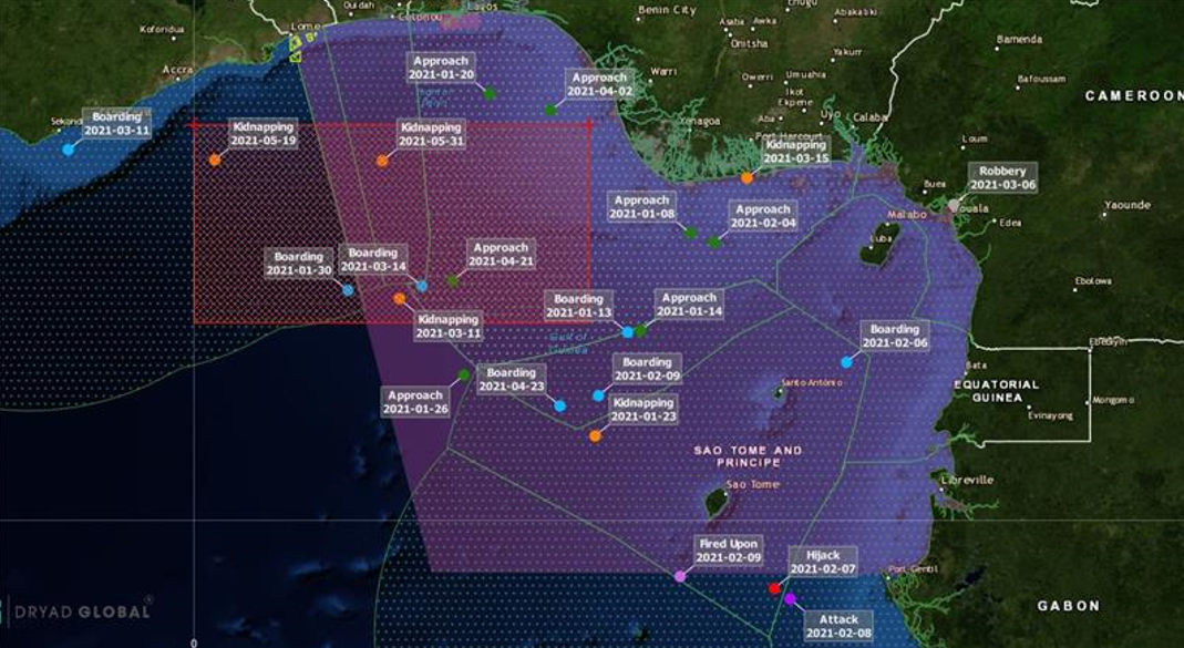 Heightened Risk Area - Gulf of Guinea